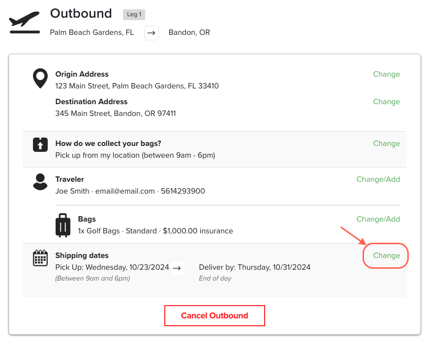 Change My Delivery Date – Ship Sticks